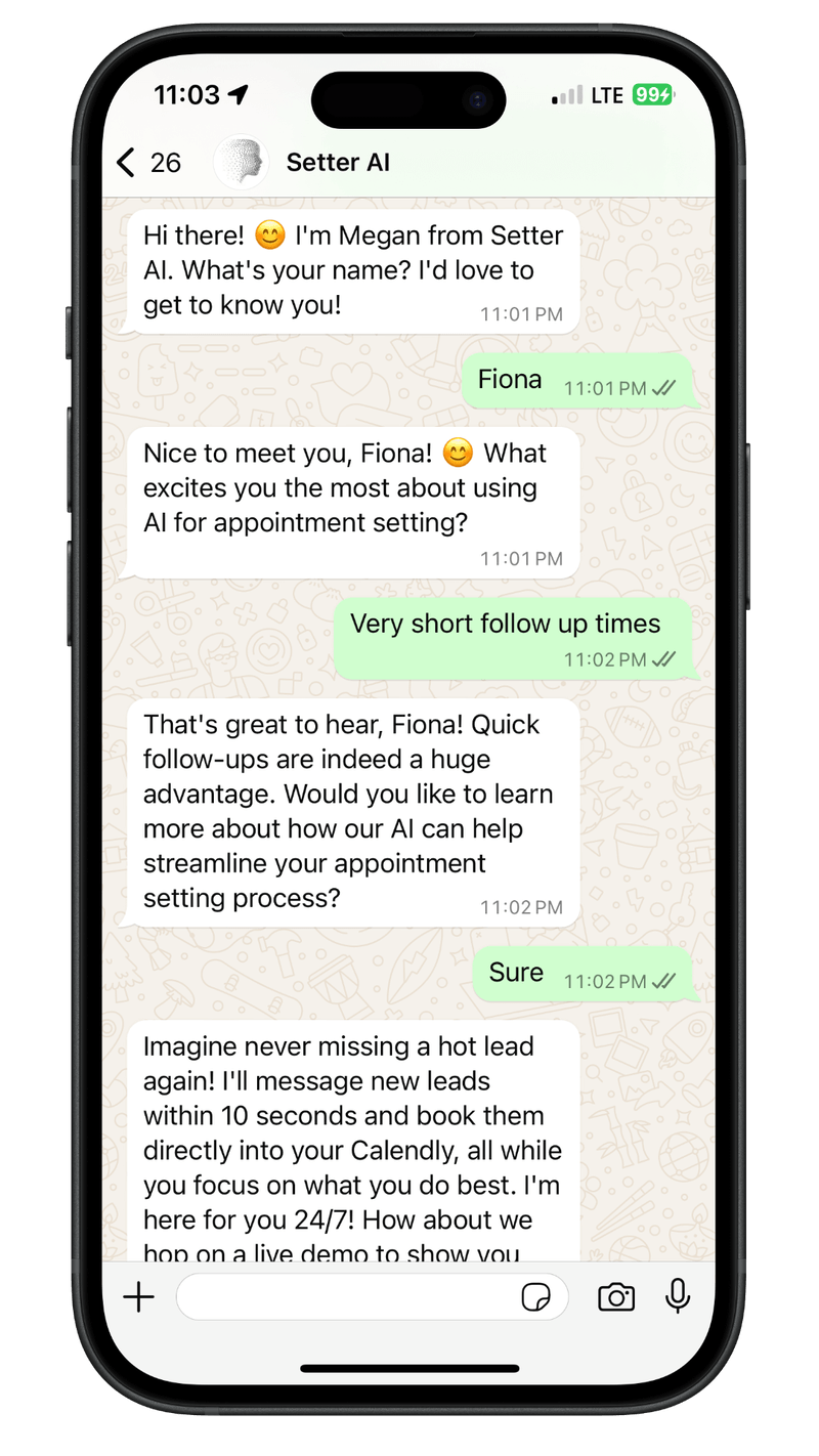 AI Appointment Setter - Setter AI